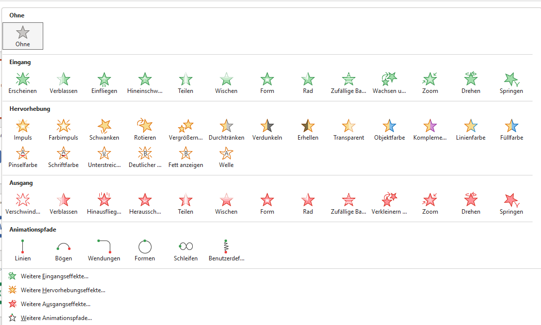 PowerPoint Animationen hinzufügen – Folien animieren