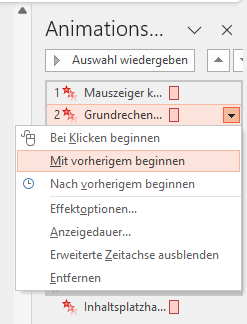PowerPoint Animationen hinzufügen – Folien animieren