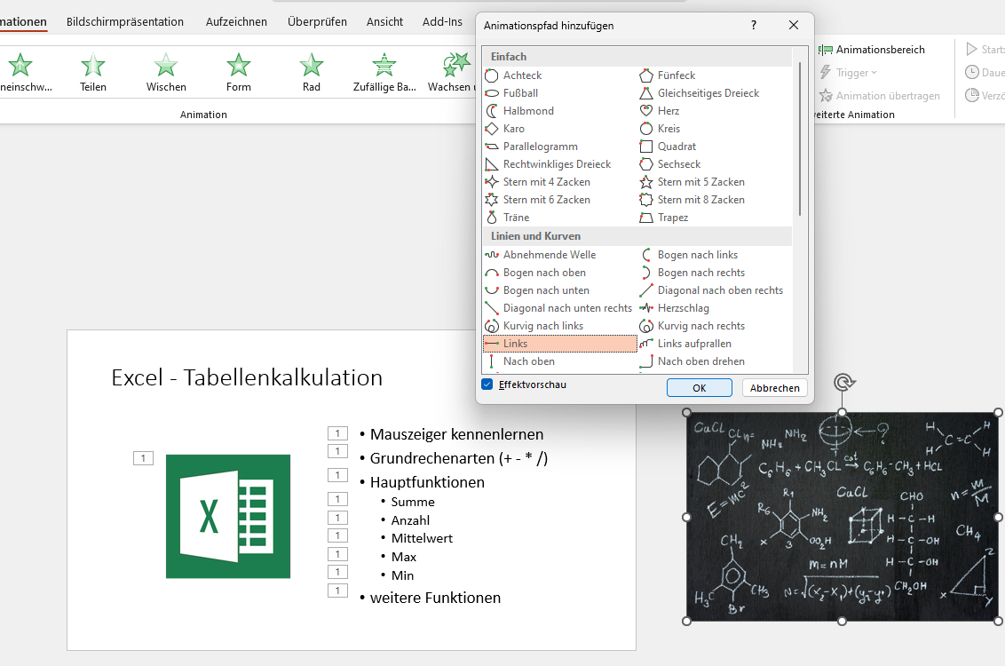 PowerPoint Animationen hinzufügen – Folien animieren