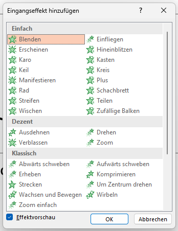 PowerPoint Animationen hinzufügen – Folien animieren