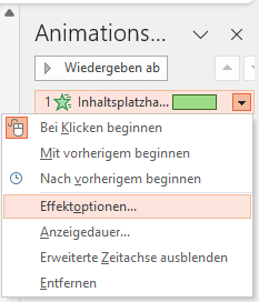PowerPoint Animationen hinzufügen – Folien animieren