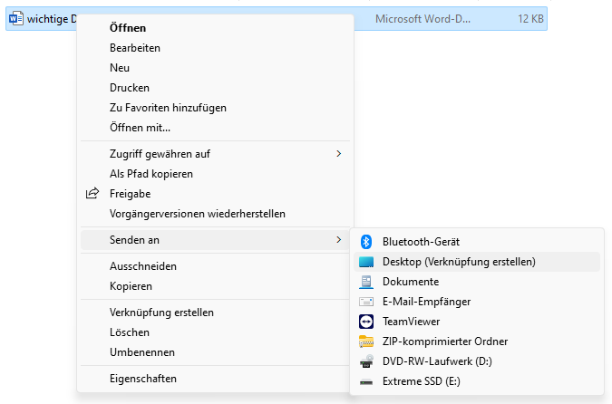 🔗 Windows 11 Verknüpfung erstellen – Schnellzugriff einrichten