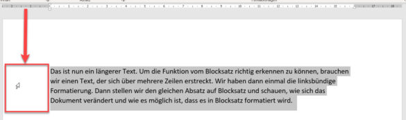 Blocksatz Word - Absatzformatierung und Absatzausrichtung